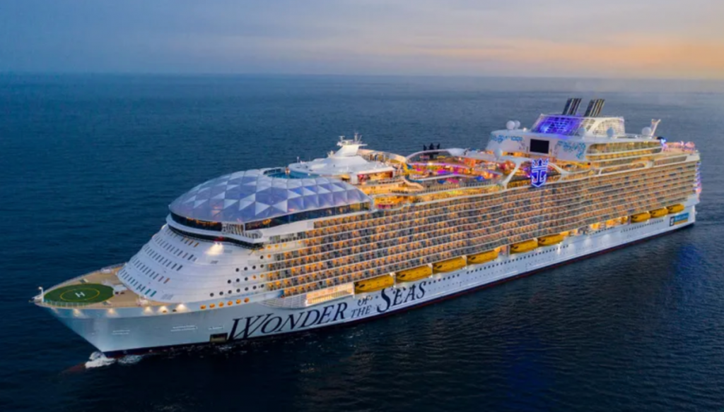 Wonder Of The Seas Named By WANT Sets Sail Wantbranding Wonder Of The Seas Named By WANT Sets Sail Wantbranding